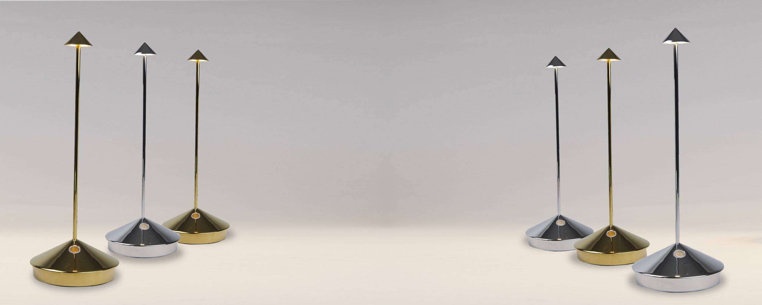 Zafferano America - Cordless Lighting Colored Glass Tableware of Italy