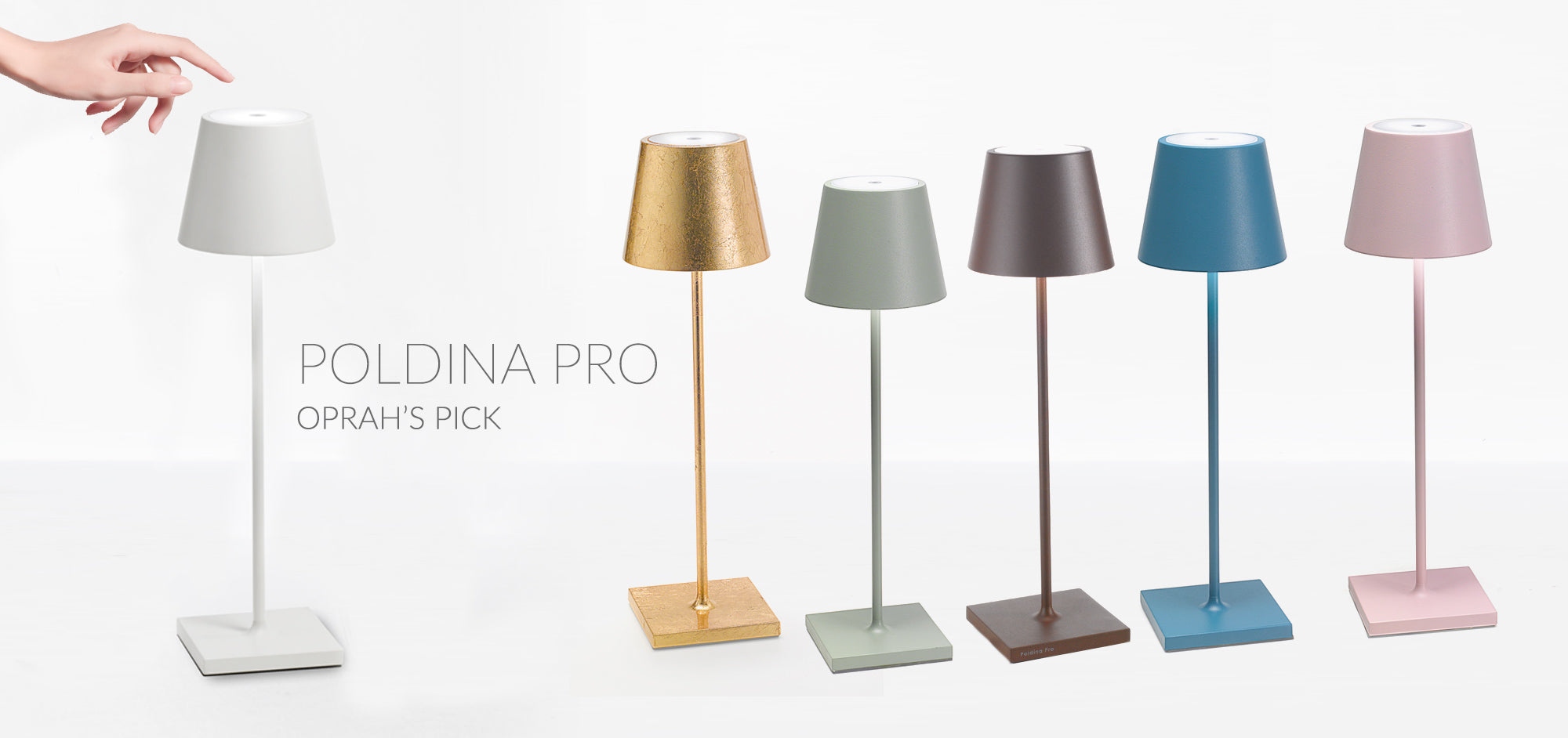 Zafferano America - Cordless Lighting Colored Glass Tableware of Italy